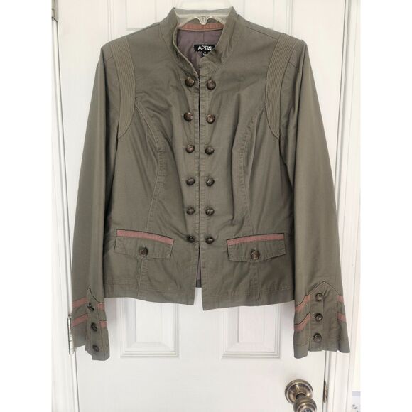 Apt. 9 | Jackets & Coats | Ladies Military Style Size Med Jacket | Poshmark